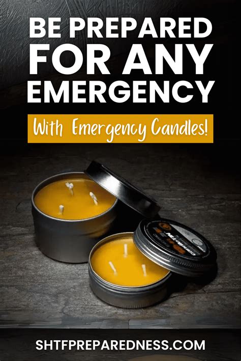 Improve Your Disaster Readiness With Emergency Candles