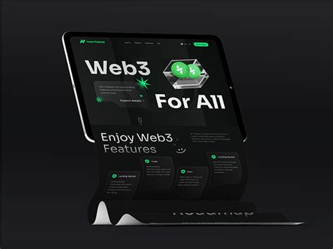 web3 website design behance