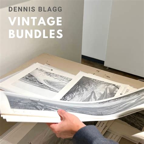 Dennis Blagg Dennis Blagg Vintage Bundle Print Set 4 2024 Artspace111 Contemporary Texas Art