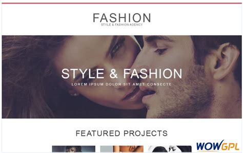 Model Agency Responsive Newsletter Templatedownload