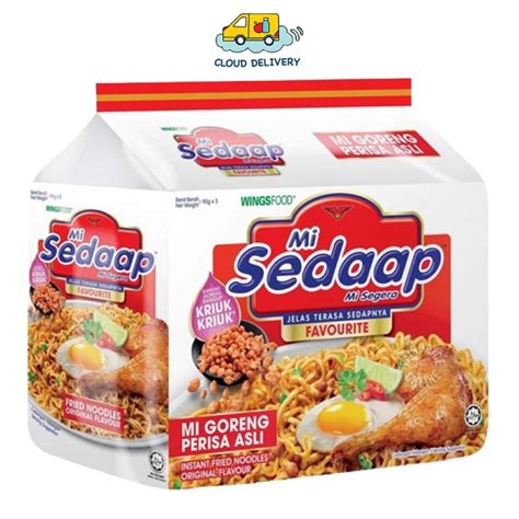 Mi Sedaap Instant Noodle Packet Original Flavour Halal Shopee