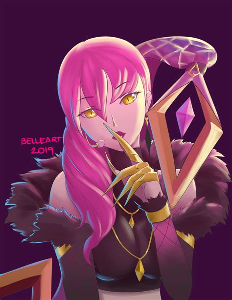 Kda Evelynn Fanart By Belle625 On Deviantart