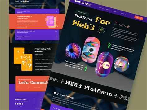 web3 landing page ui ux design on behance