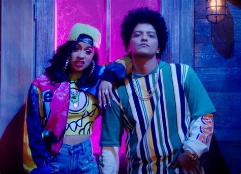 Watch Bruno Mars Dance Together With Cardi B In Retro Music Video For