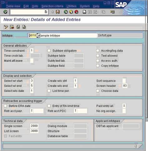 SAP ABAP How To Create A New Infotype