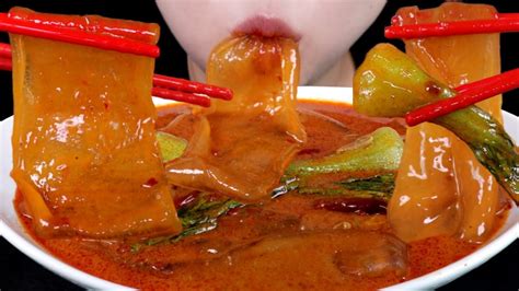 Asmr 마라 중국당면 직접만든 중국당면 리얼사운드 먹방 Youtube