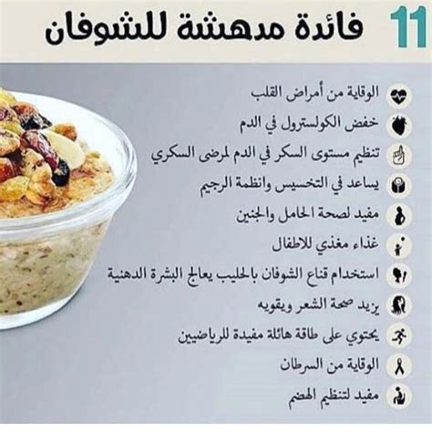 فوائد الشوفان