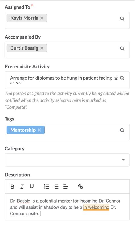 Activity Add And Manage — Onboard