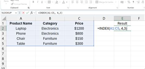 The Index And Match Functions In Excel Excel Hub