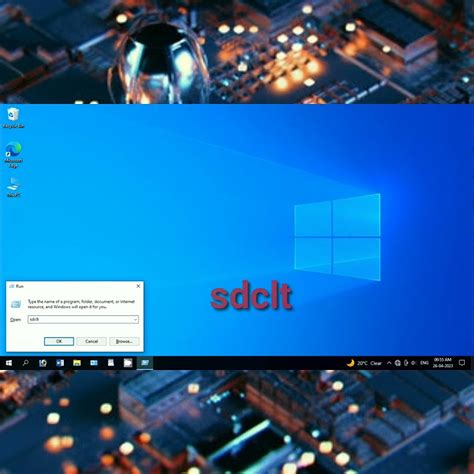 open pc backup and restore option 💻⌨️ shorts using run command youtube