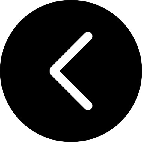 left arrow black circular button catalin fertu filled icon