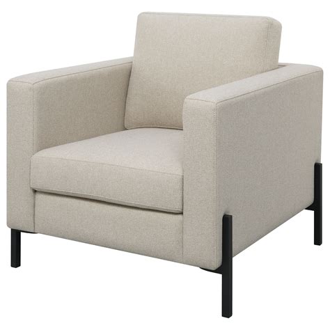 Hokku Designs Tilly Upholstered Track Arm Accent Chair Oatmeal Wayfair