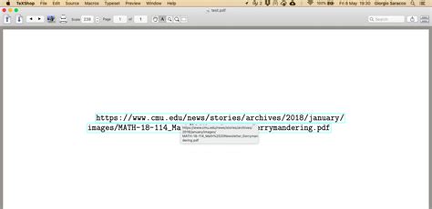 Hyperref Urls With Special Symbols Dont Seem To Work With Texshop