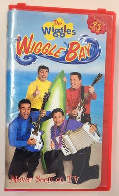 The Wiggles Wiggle Bay 2003 Vhs Cassette Playtested Upc
