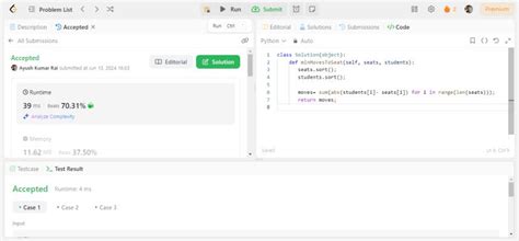 ayush kumar rai on linkedin leetcode python codingchallenge