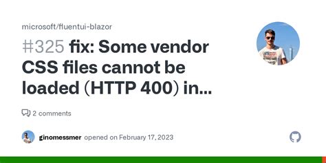 Fix Some Vendor Css Files Cannot Be Loaded 400 In V210 Rc3
