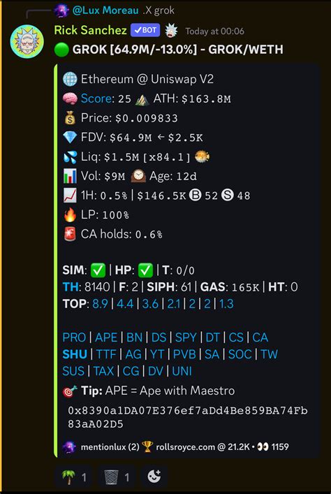 Get To Know Rick On Discord Rick Bot Talkmarkets