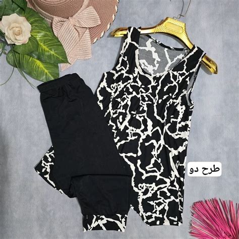 خرید و قیمت ست تاپ شلوارک زنانه و دخترانه خونگی پرفروش از غرفه پوشاک