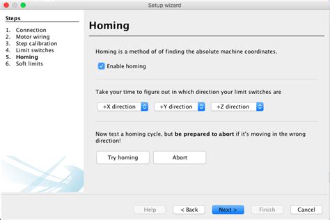 Setup Wizard Issue Winder Universal G Code Sender GitHub