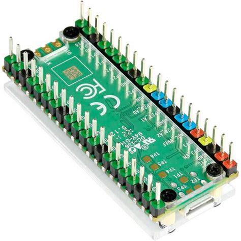 Onpadru Прозрачный акриловый корпус для Raspberry Pi Pico с кнопкой