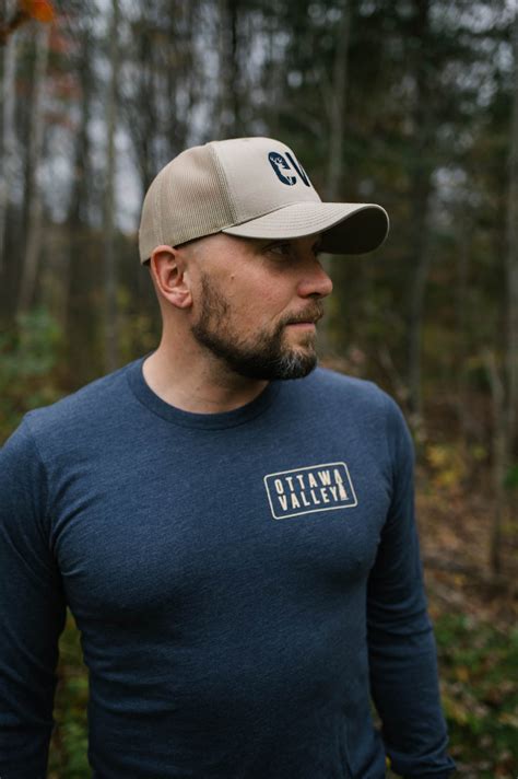 Ova Tree Long Sleeve Navy Final Sale Ottawa Valley Apparel