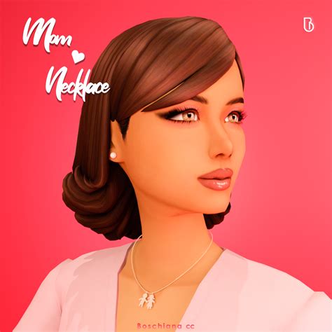 Mom Necklace Girl The Sims 4 Create A Sim Curseforge