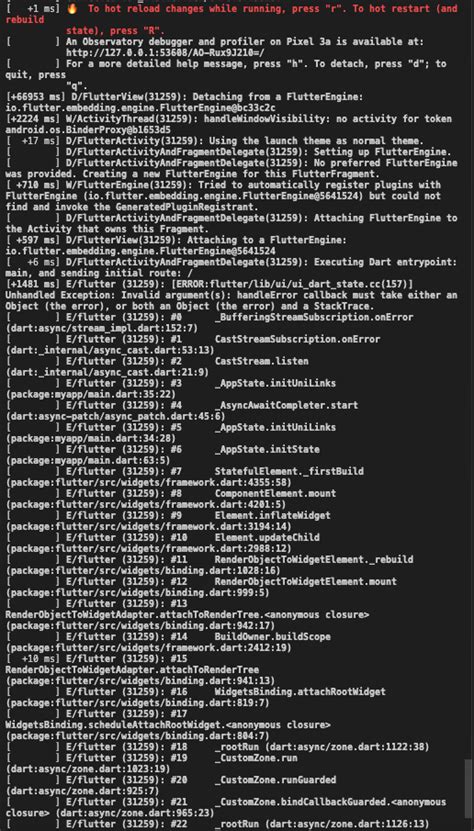 Android Deep Link Doesn T Work Issue Flutter Flutter GitHub