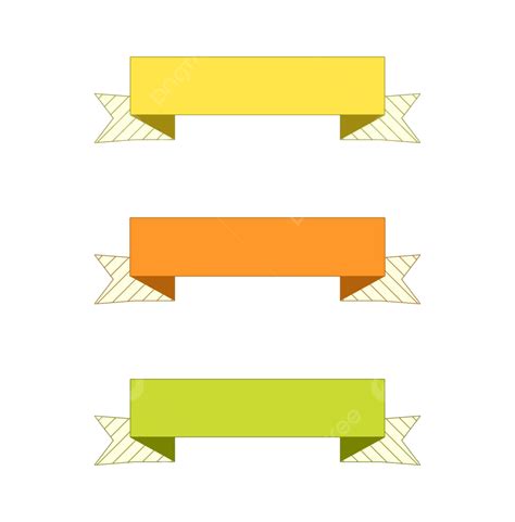 hatch ribbon white corner template vector white corner template png