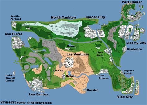 Gta San Andreas Map With Location Names At George Ochoa Blog