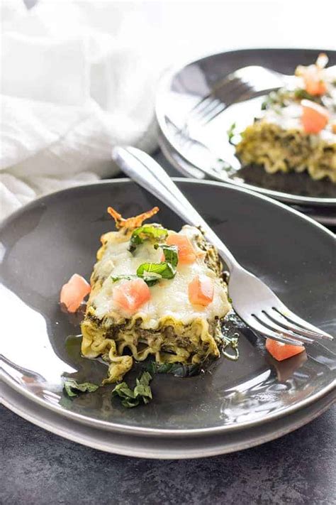 Sausage Pesto Lasagna Rolls The Salty Marshmallow