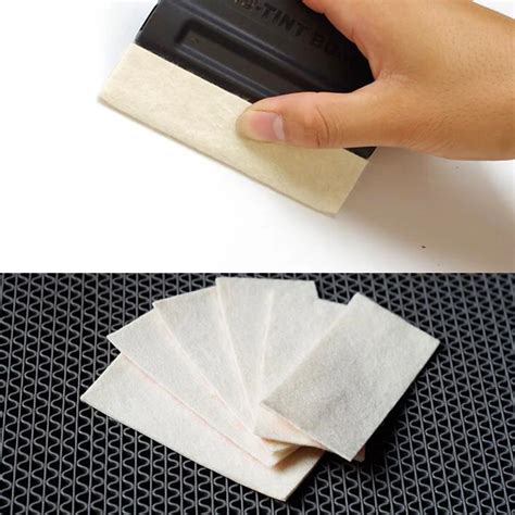 50 강한 자동 접착 3m 양모 펠트 4 인치 4 인치 스퀴지 가장자리 펠트 교체felt Feltfelt