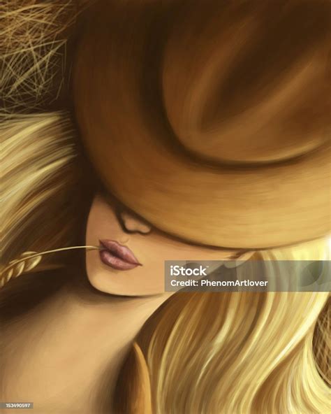 Cowgirl Stock Illustration Download Image Now Cowgirl Drawing