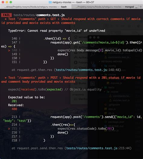 testing randomly failing tests jest and supertest node js