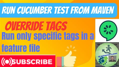 18 How To Run Cucumber Tests With Maven Override Cucumber Runner