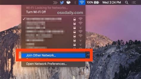 How To Connect To Invisible Wi Fi SSID Networks From Mac OS X