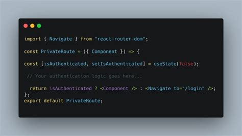 ‏protectedroute Privateroute Reactjs يومياتreactdeveloper