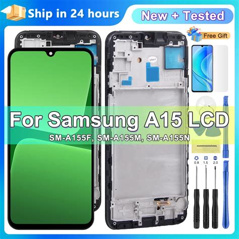 OLED-For-Samsung-A15-SM-A155F-Display-Touch-Screen-Digitizer-Assembly ...