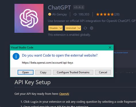 Chatgpt Extension For Vs Code