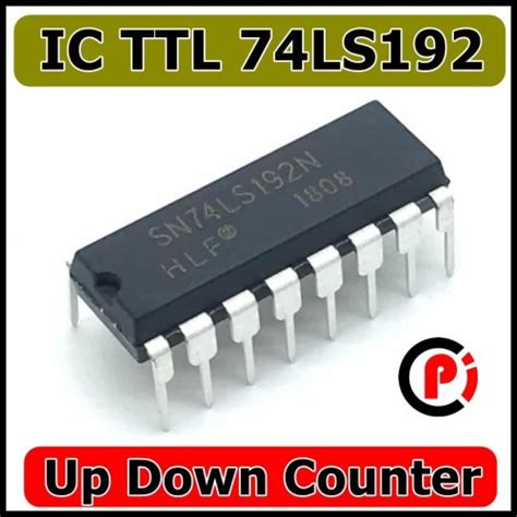 Jual Ic Dip 74192 74ls192 4 Bit Bcd Up Down Counter Synchronous Kota Medan Pi Toserba