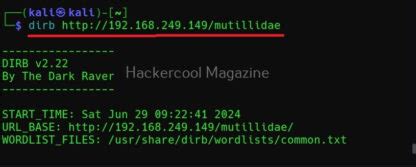 Beginners Guide To Dirb Tool Hackercool Magazine