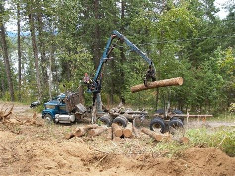 Northern Idaho Or Bust Driveway Happens Log Picker Upper Is Cool