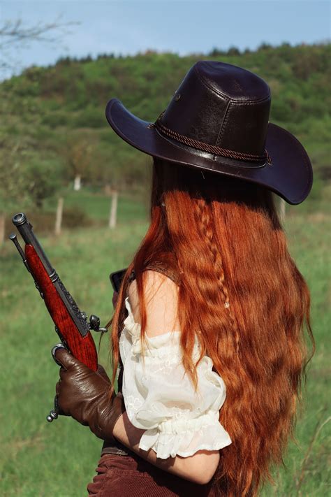 Cowgirl Cowgirl Costume Cowgirl Style Redhead Girl