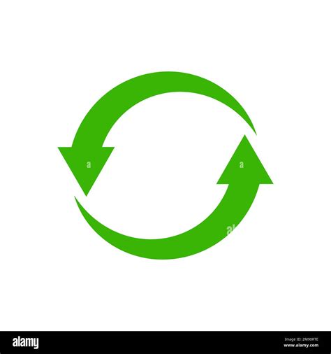 Recycle Icon Symbol Vector Recycling And Rotation Arrow Icon Pack