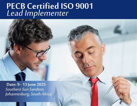 Iso Certified 9001 Quality Management Systems Lead Implementer Federated Management Institute