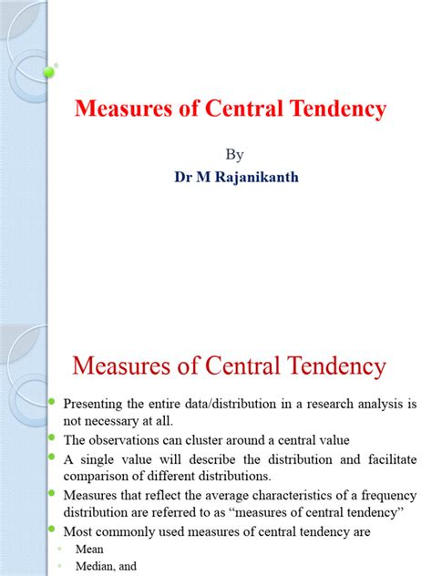 Mean Median Mode Pdf Mean Median