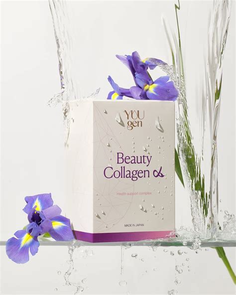 YUUGEN Beauty Collagen α Морской коллаген с коэнзимом Q10 и сиаловой ...