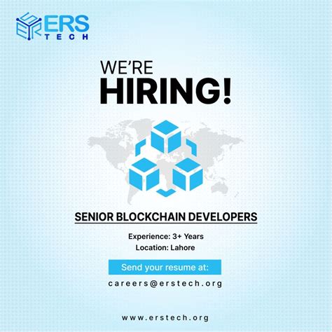 erstech on linkedin blockchain developerjobs hiring techcareers