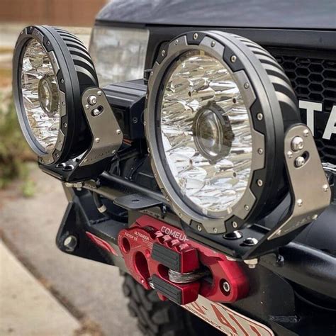 Aftermarket Off Road Lights 7 Inch Whiteamber Round Off Road Lights