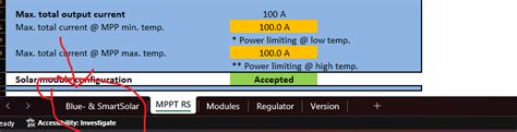 Mppt Calculator Excel Sheet Broken Victronenergy