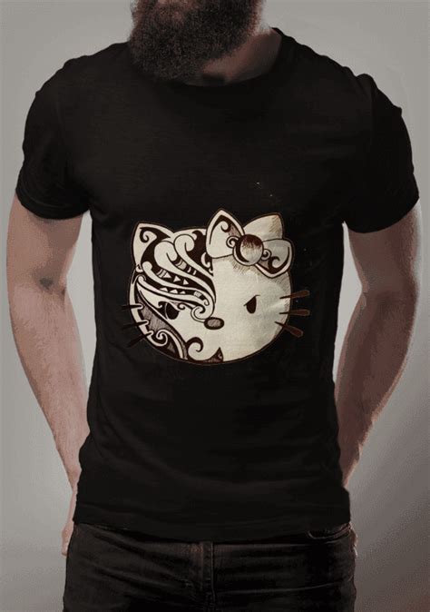 T Shirt Estonada Hello Kitty Rock Em Nelitta